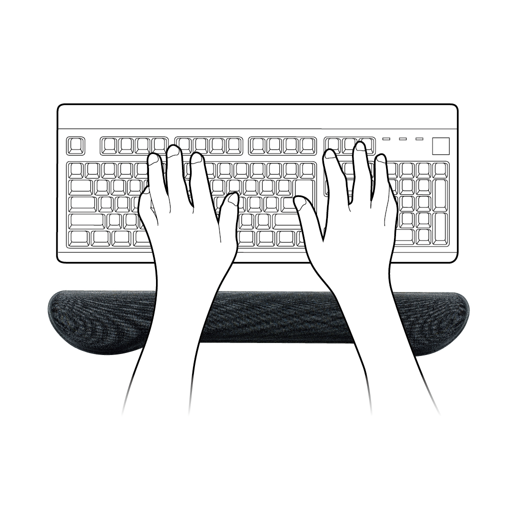 GEL KEYBOARD WRIST REST