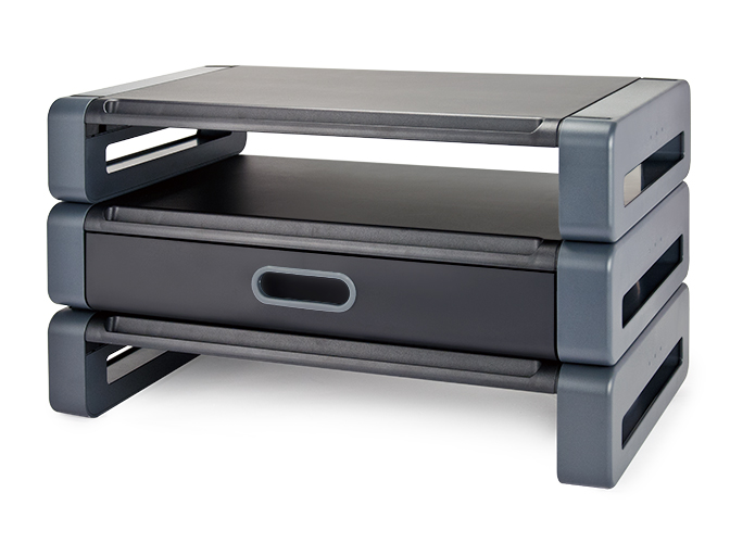 DELUXE MONITOR STAND WITH DRAWER